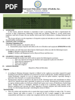 Bow Hope 3 (Grade 12) | PDF | Physical Education | Curriculum