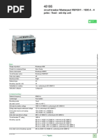 Product Data Sheet: Circuit Breaker Masterpact NW40H2 - 4000 A - 3 ...