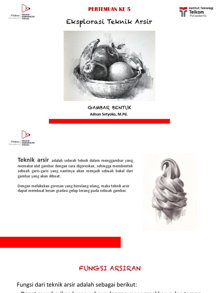 Teknik Arsir pada Gambar Buah | PDF | Griya & Taman