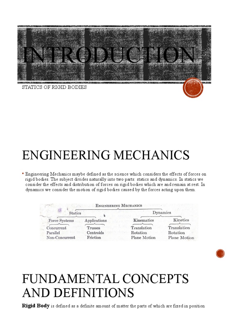 Introduction To Statics | PDF | Force | Euclidean Vector