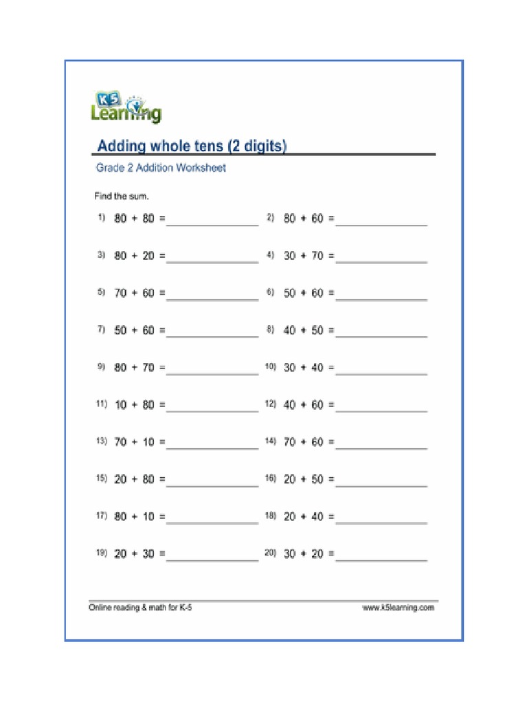 Activity Worksheet Compilation Grade 2 | PDF