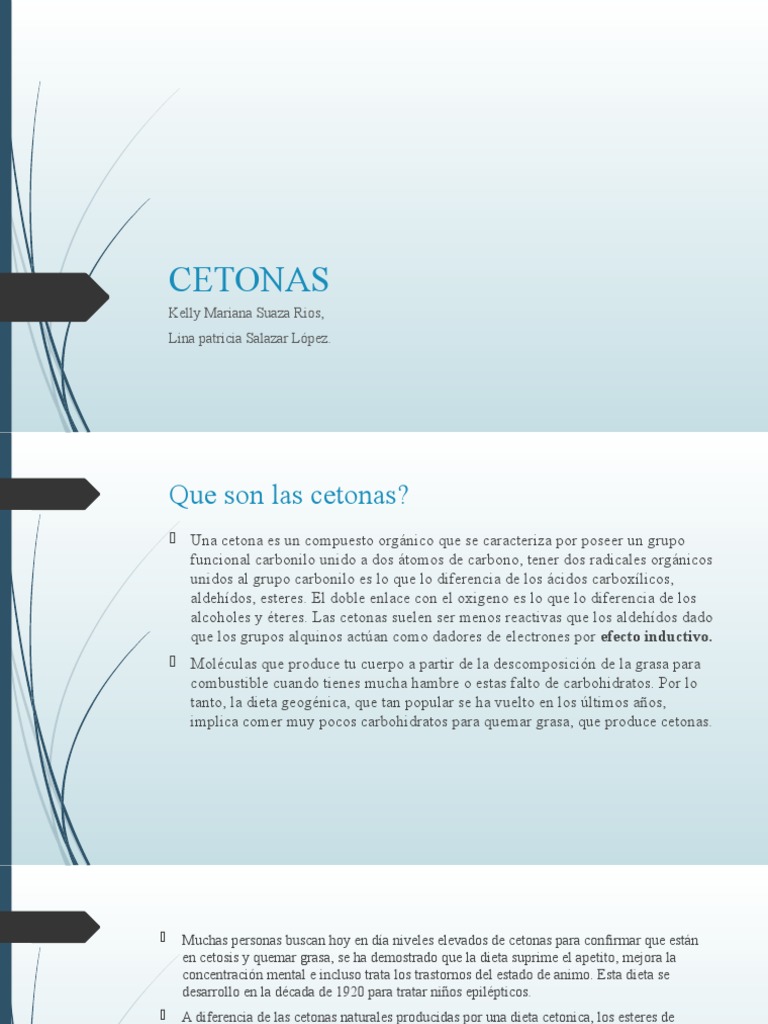 Cetonas: Estructura, Nomenclatura y Propiedades | PDF | Cetona | Química