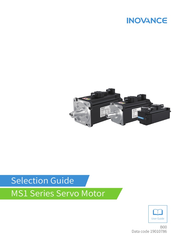 Serwomotory Inovance Ms1 Instrukcja Obslugi | PDF | Electric Motor ...