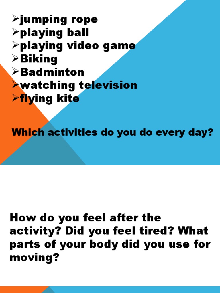 Understanding the Physical Activity Pyramid | PDF | Recreation ...