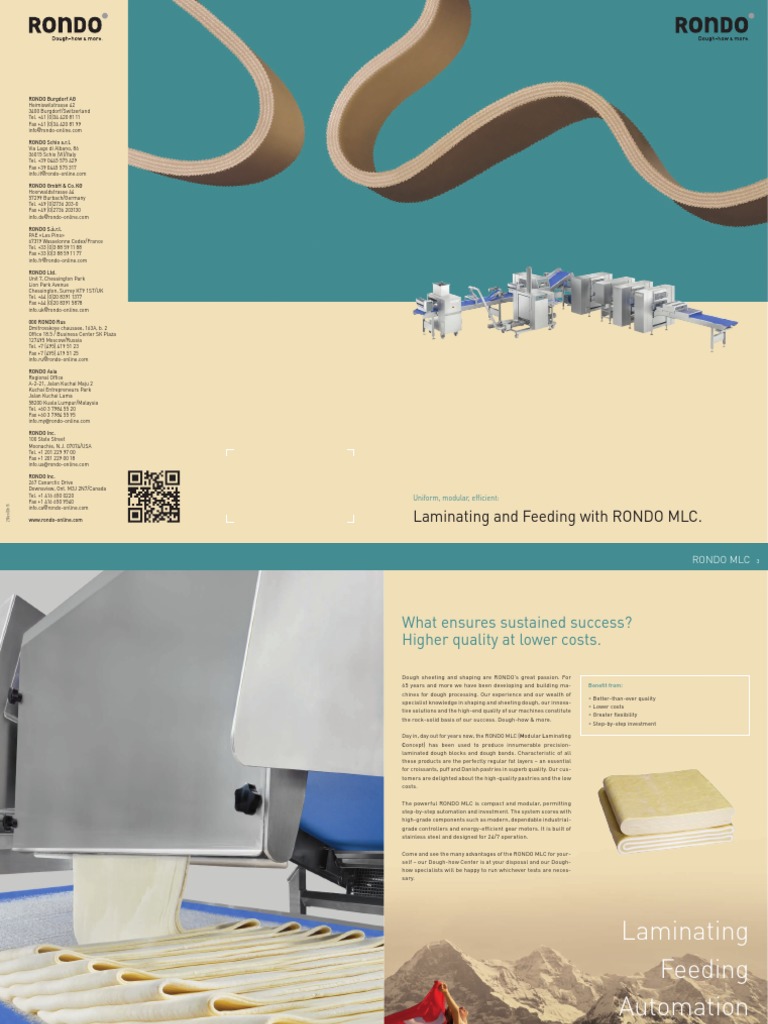 RONDO MLC - Original - 37933 | PDF | Lamination | Automation