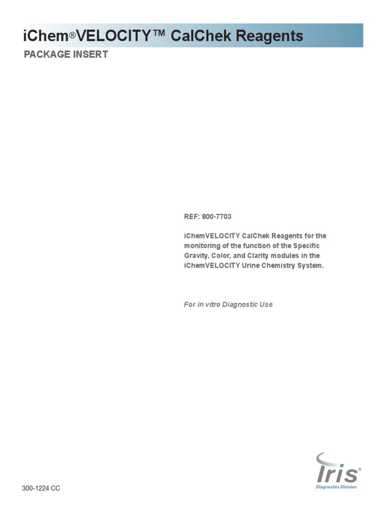 300-1224CC CalCheck IFU | PDF | Color