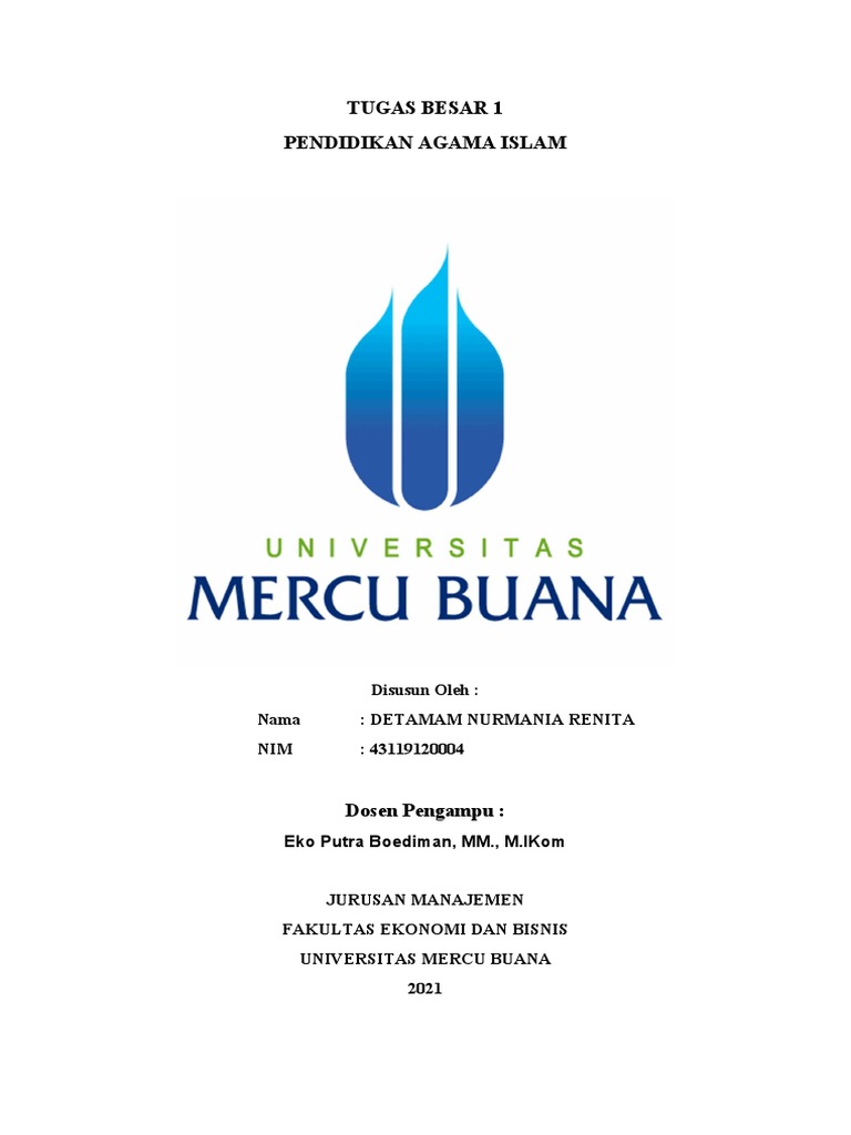 2 Detamam Nurmania Renita Tb1 Pai | PDF