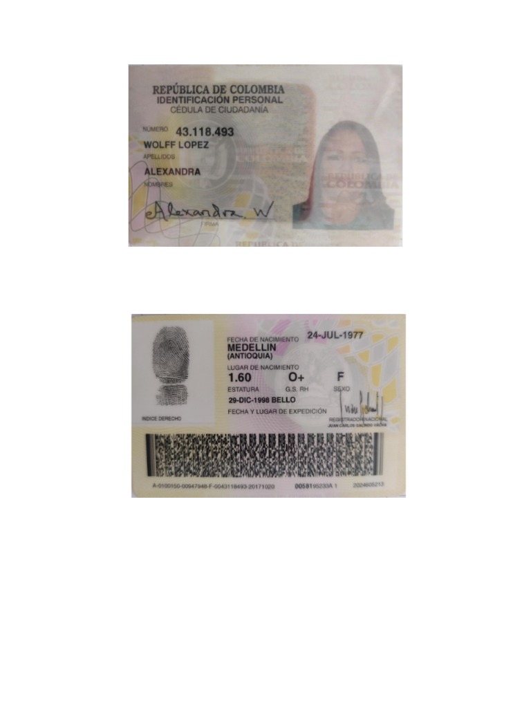 Cedula Alexandra | PDF