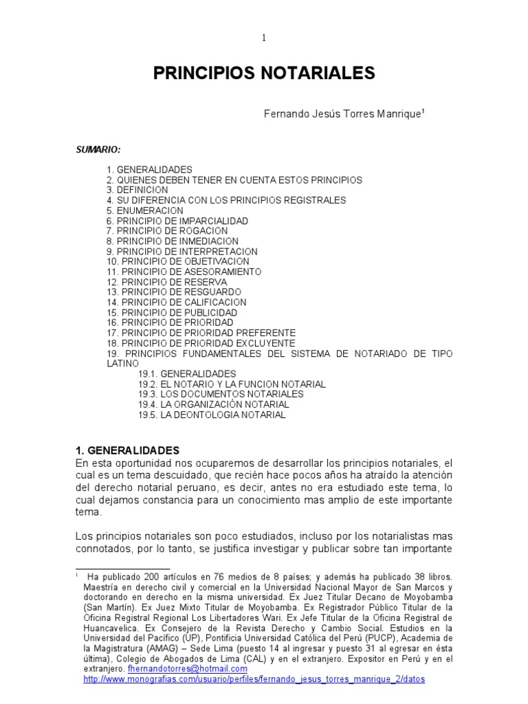 Principios Notariales | PDF | Hipoteca Comercial | Finanzas y ... Principios Notariales | PDF | Hipoteca Comercial | Finanzas y ...