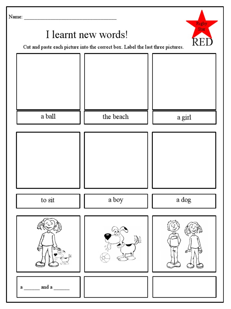 Rigby Star - Bud On The Beach - Vocab | PDF