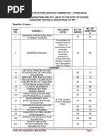 Syllabus Bped Two Year | PDF | Yoga | Asana