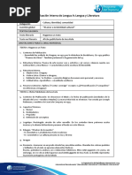 Ib Lengua y Literatura Ns Tips Prueba 1 | PDF