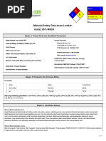 Material Safety Data Sheet (MSDS) H2SO4 | PDF