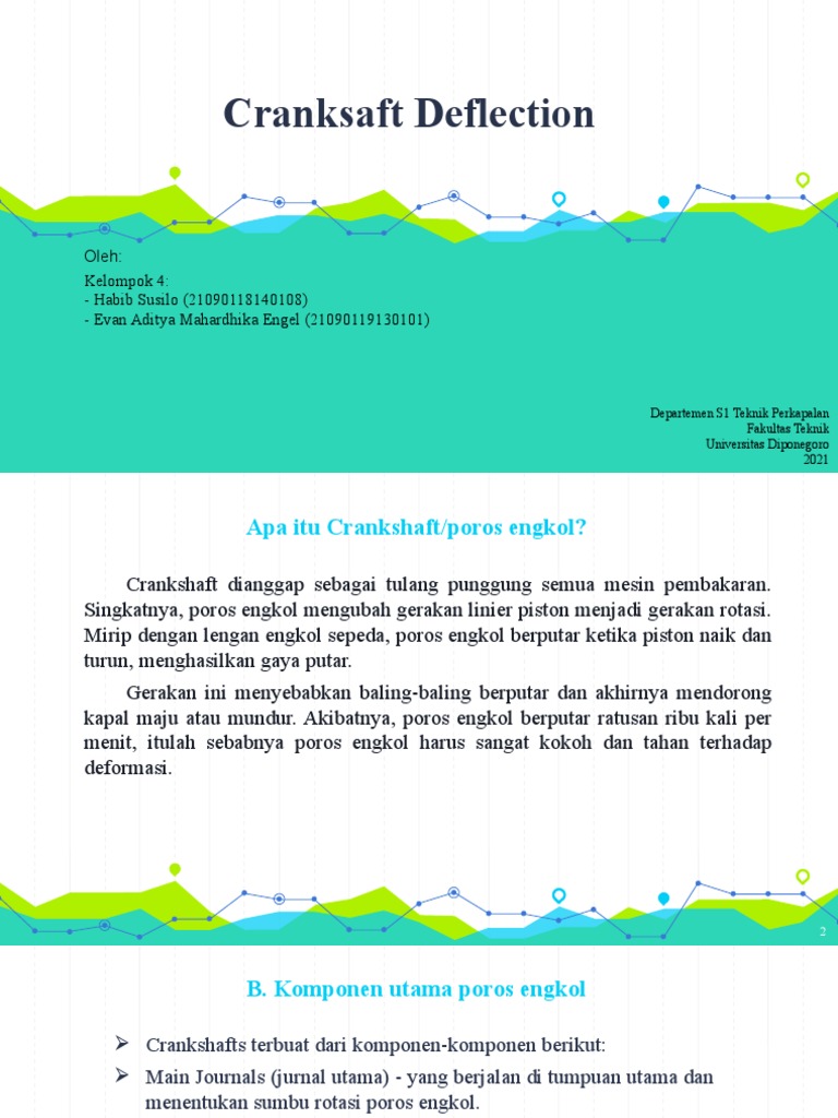 Kelompok 4 - Crankshaft Deflection | PDF