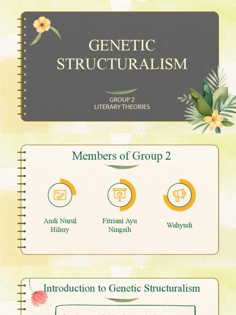 Genetic Structuralism | PDF | Concept | Sociology