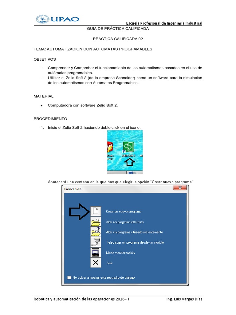 Práctica Programación Ladder | PDF | Controlador lógico programable ...