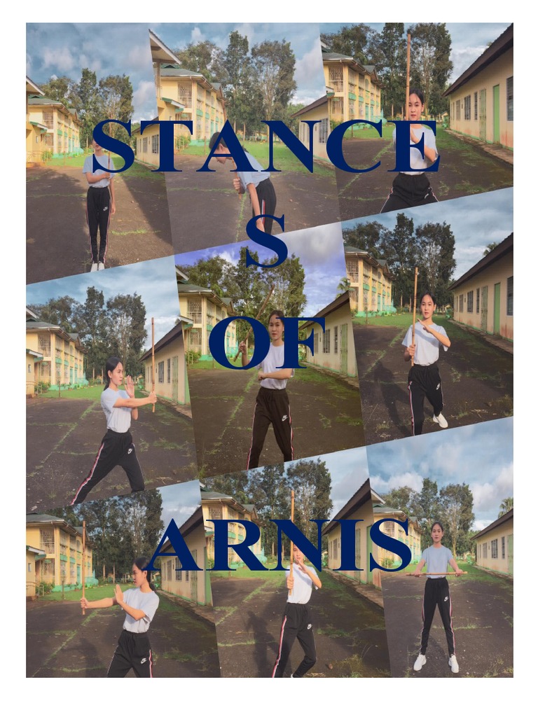 Stance S OF Arnis | PDF | Foot | Individual Sports