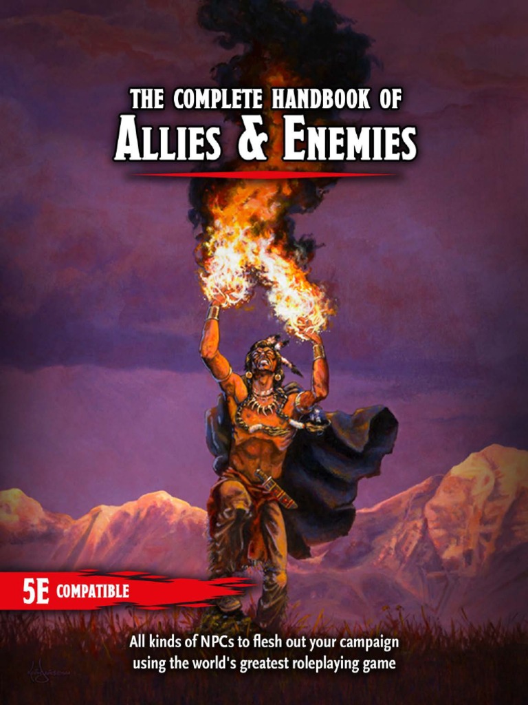 Complete Handbook of Allies and Enemies | PDF | Wizards Of The Coast