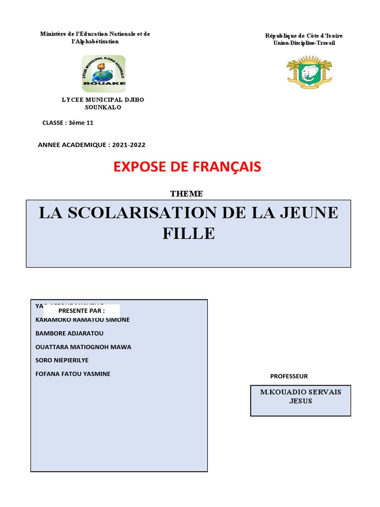 Jeune Fille | PDF
