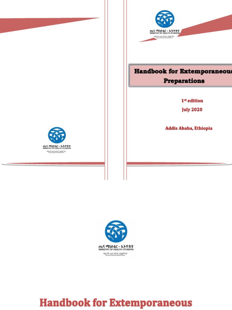 FMOH - Handbook For Extemporaneous Preparations | PDF | Topical ...