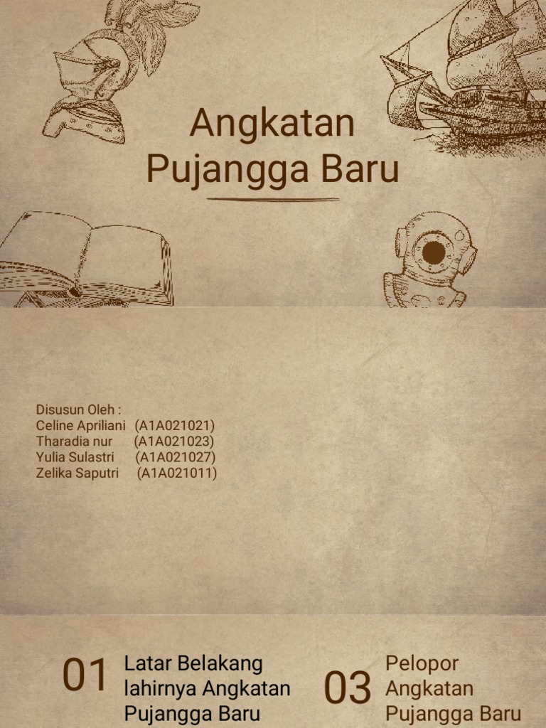 Angkatan Pujangga Baru | PDF