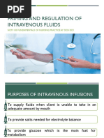 IV Solutions Reference Chart (Uses & Effects) | PDF | Saline (Medicine ...