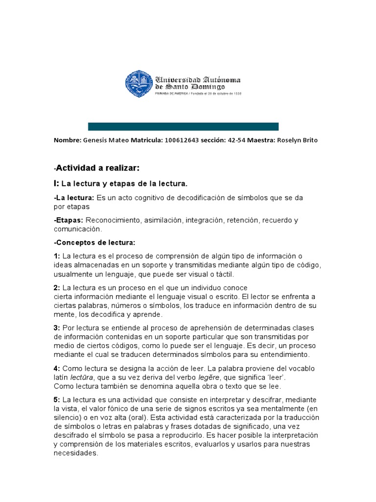 Tarea de Letra I, Completa Unidad 2 | PDF | Habla | Los símbolos