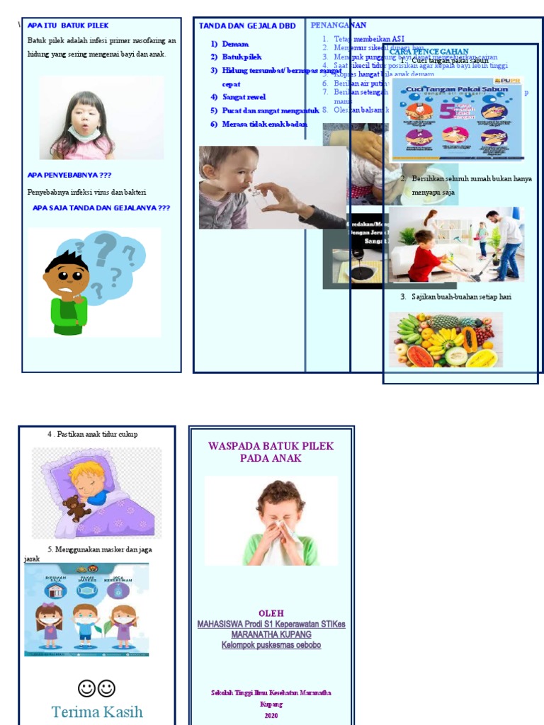 Leaflet Batuk Pilek | PDF