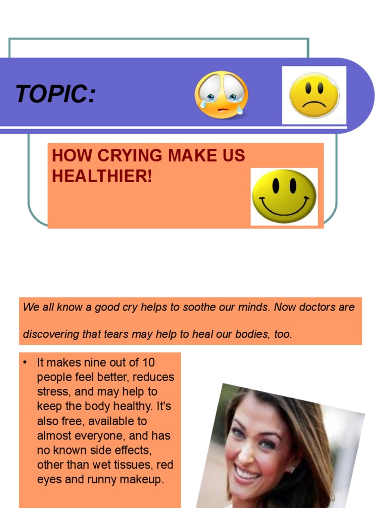 Benefits of Crying for Health | PDF | Psychological Concepts | Psychology