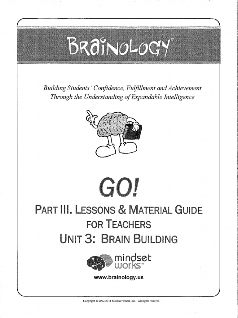 Brainology Unit 1 | PDF