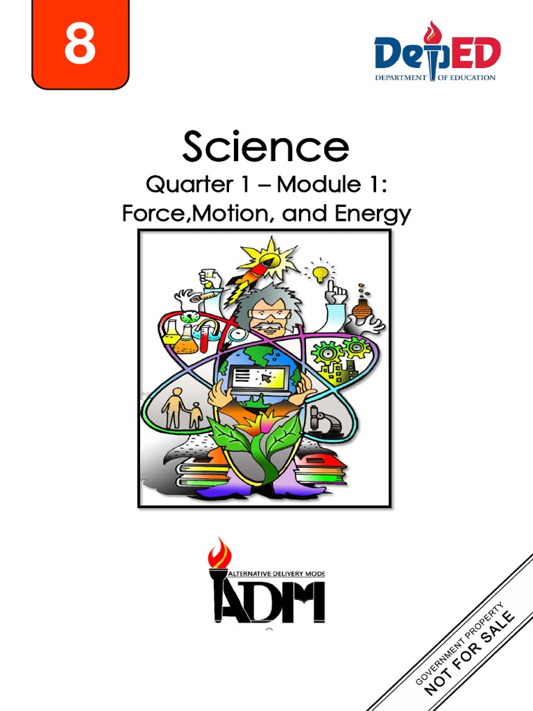Science-8-Q1-Mod1-Force, Motion - Energy | PDF | Force | Newton's Laws ...