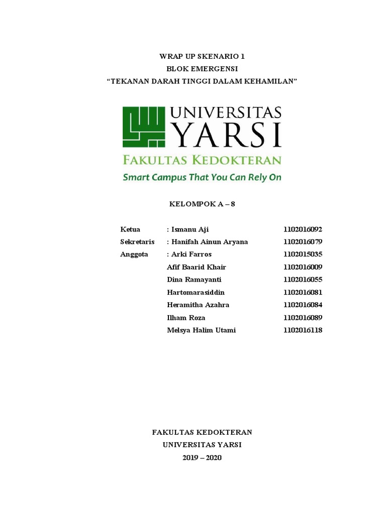 Wrapup Kel A8 SK 1 Emergensi | PDF