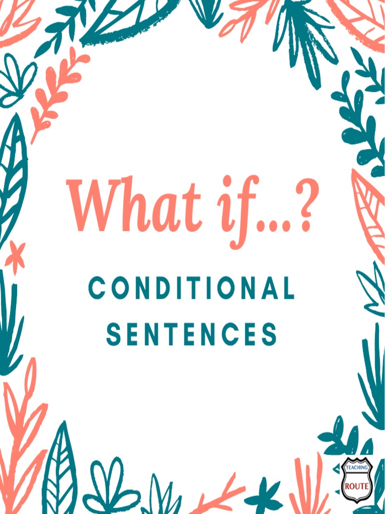 Conditional Sentences - Flash Cards | PDF