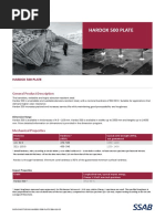 Data Sheet Hardox 400 | PDF | Hardness | Wear