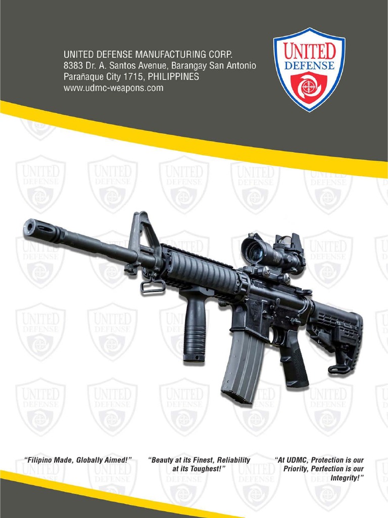 Udmc Brochure (Oct2020) Web | PDF | Magazine (Firearms) | Semi ...