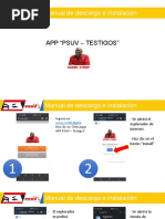 Instructivo CC200 | PDF | Aplicación movil | Software de la aplicacion
