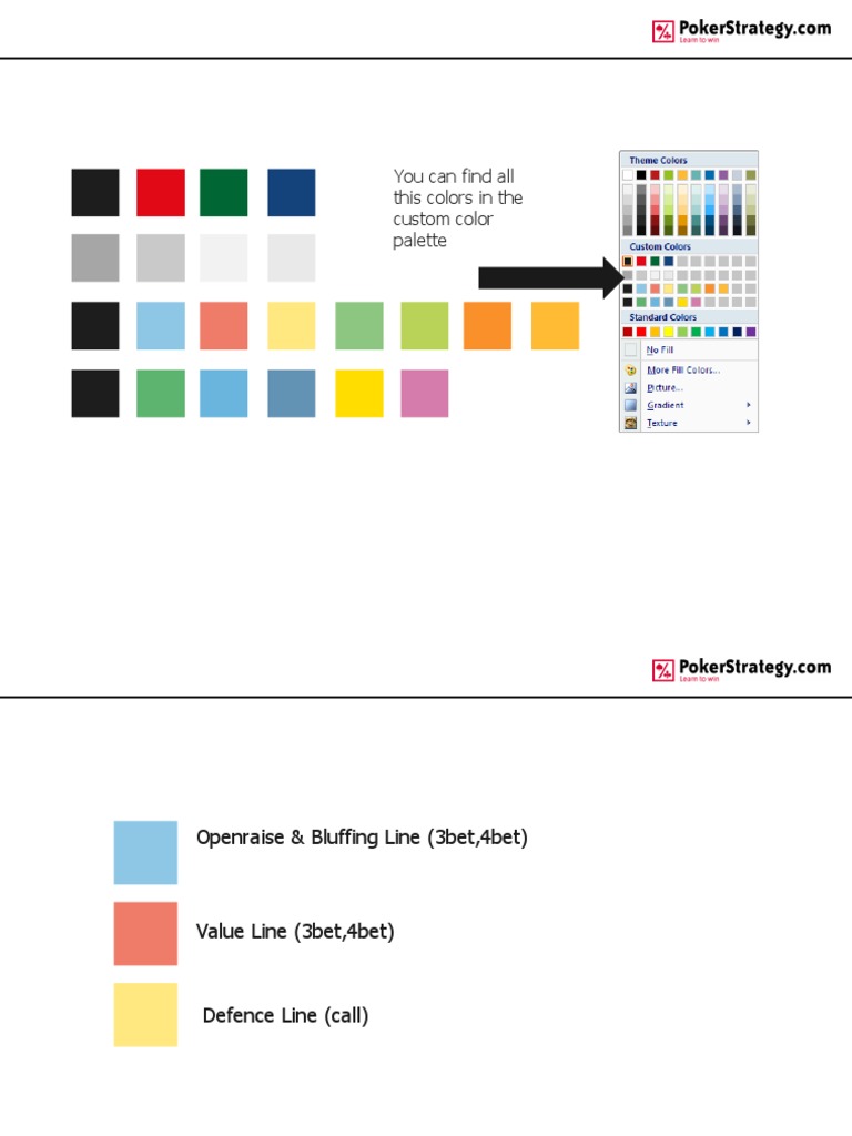 You Can Find All This Colors in The Custom Color Palette | PDF ...