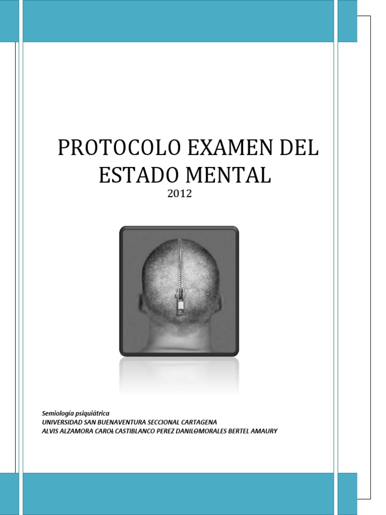 EXAMEN MENTAL CASO Sñr. John Riles | PDF | Percepción | Memoria