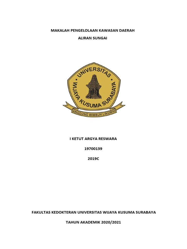 Makalah WASLING - I Ketut Argya Reswara - 19700139 - 2019C | PDF | Sains & Matematika