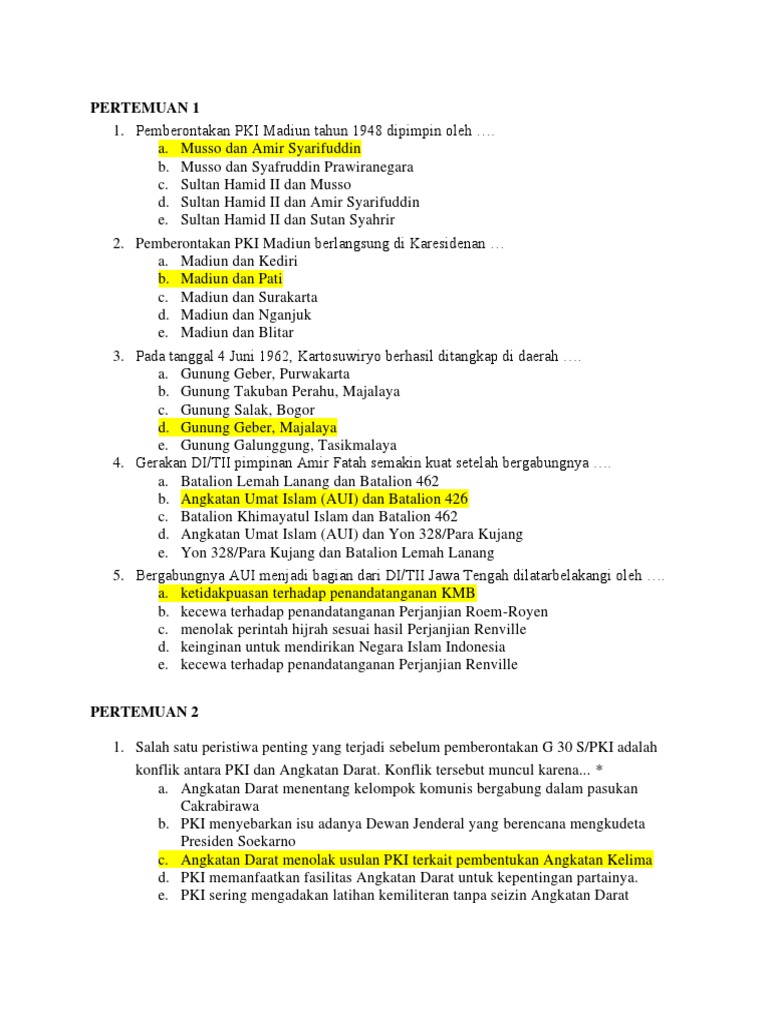 Jawaban Quiz Sjrh-Dikonversi | PDF