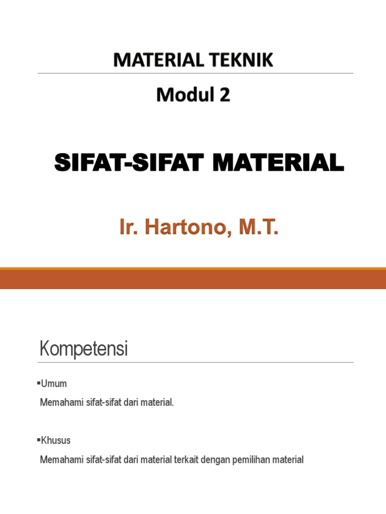 Sifat-Sifat Material - New | PDF