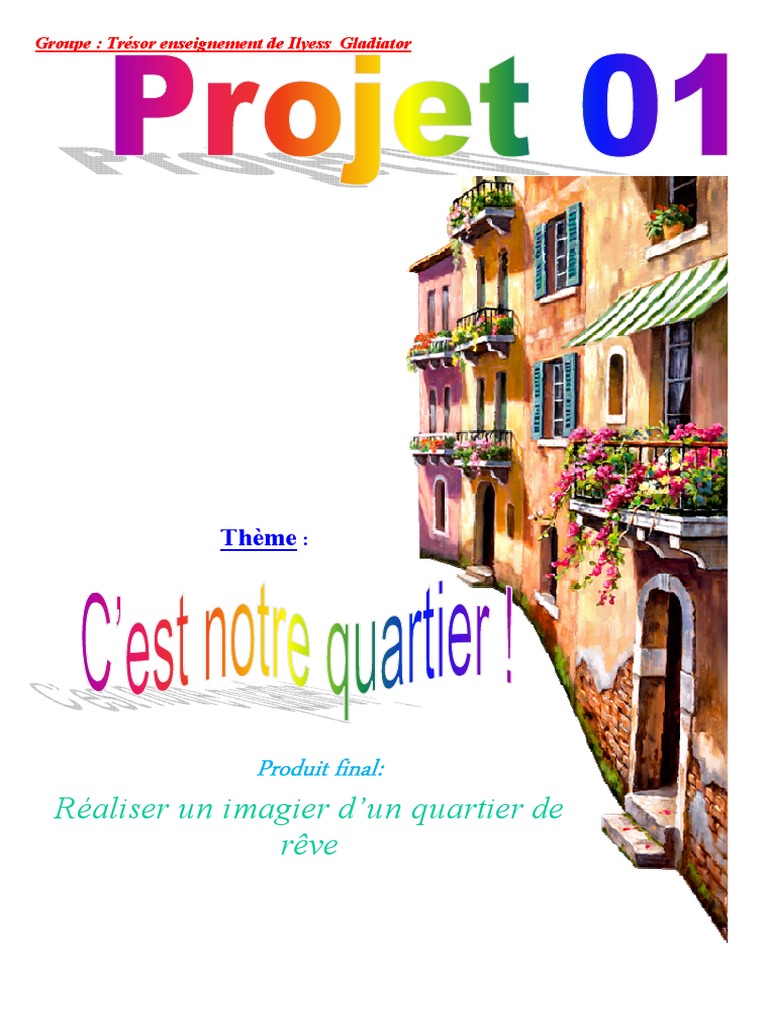 Imagier du Quartier de Rêve | PDF | la communication | Verbe
