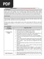 Job Description - Cluster Manager | PDF | Retail | Business