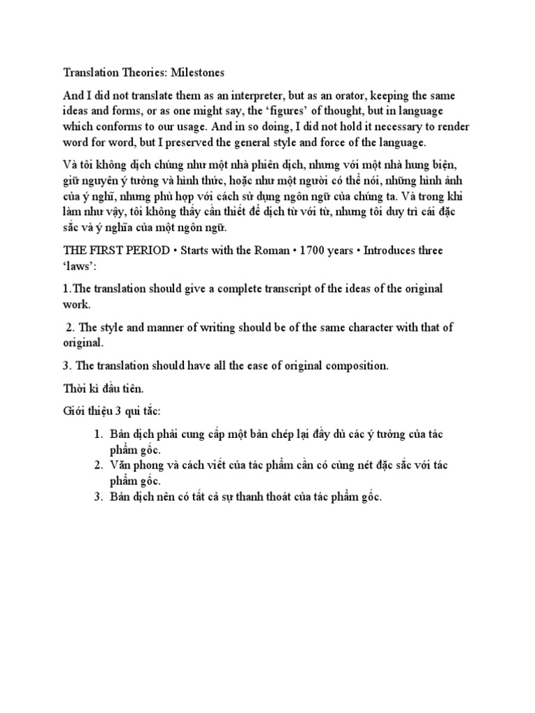 Translation Theories | PDF