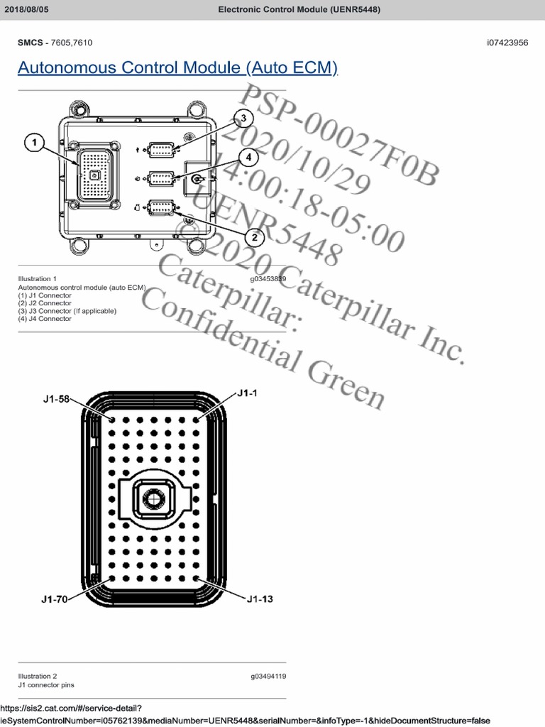 Electronic Control Module | PDF