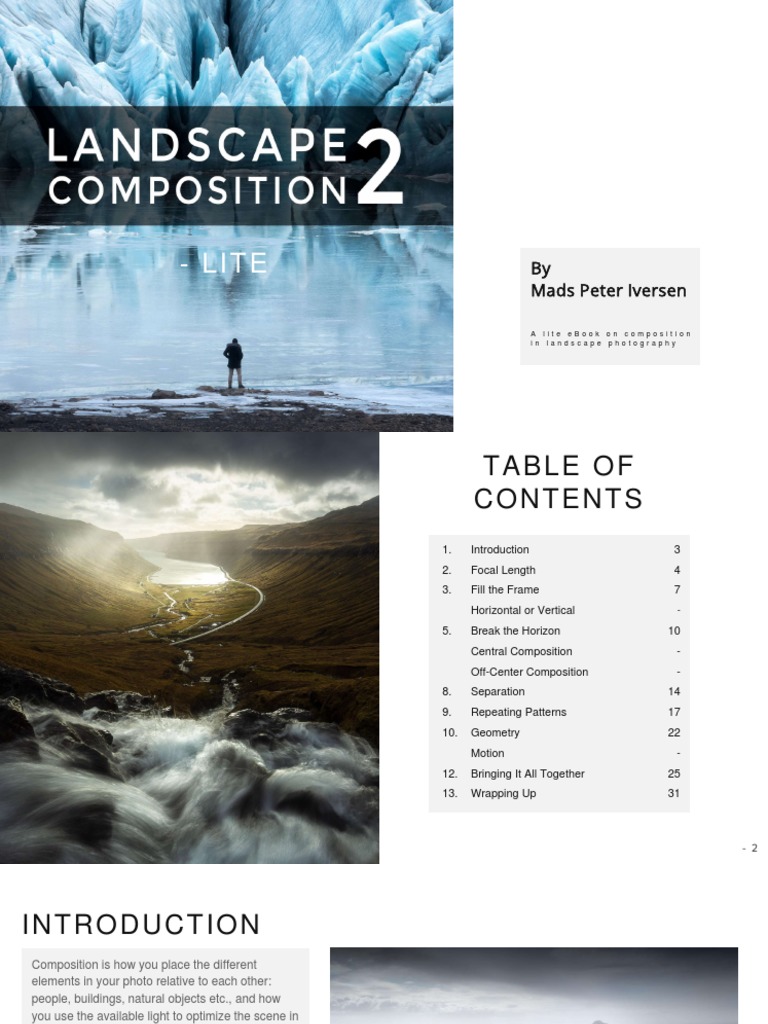Landscape Composition 2 - Lite - by Mads Peter Iversen-Komprimeret | PDF | Composition (Visual ...