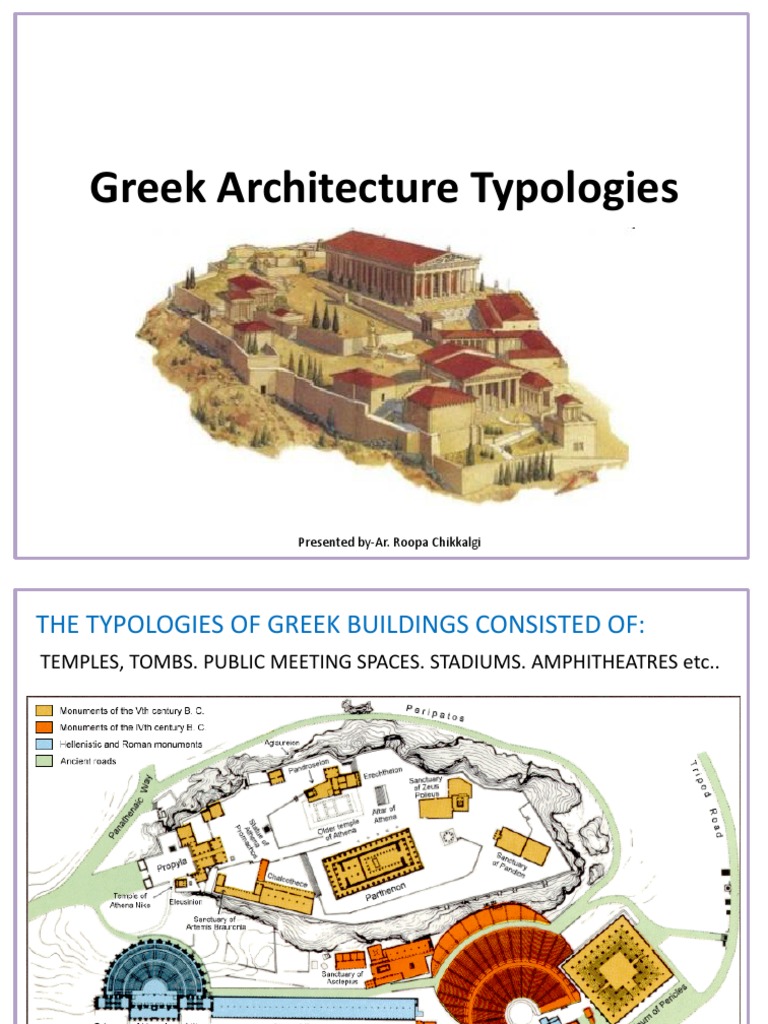 Class 4 Greek Architecture Typologies | PDF | Column | Architectural Design