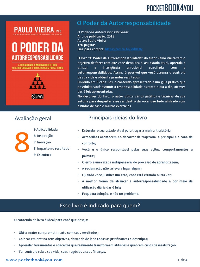 O Guia Completo para Desenvolver a Autorresponsabilidade Através da ...