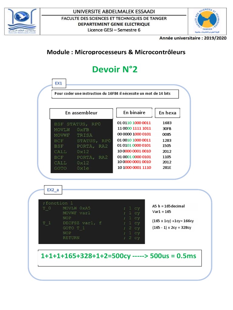 Devoir N°2 (Othman ABBAR) | PDF