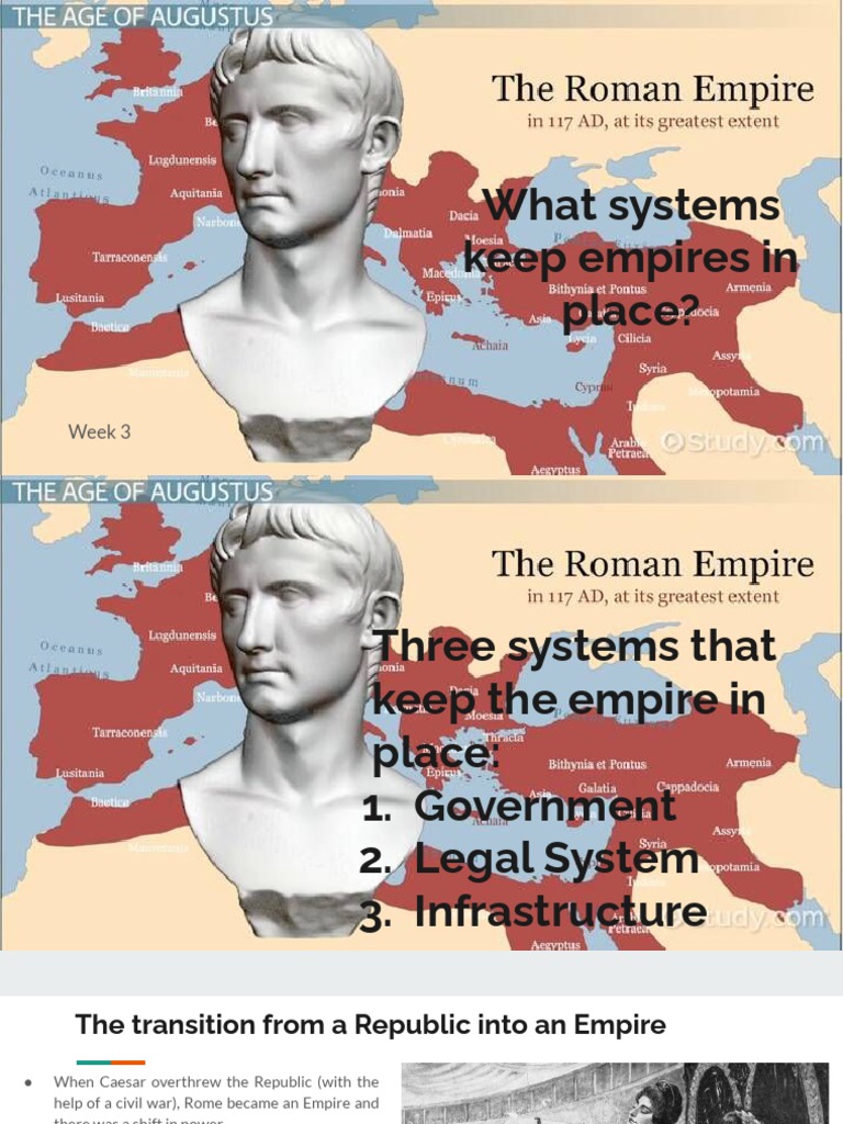 The Experience of Empires Week 3 | PDF | Roman Republic | Roman Empire